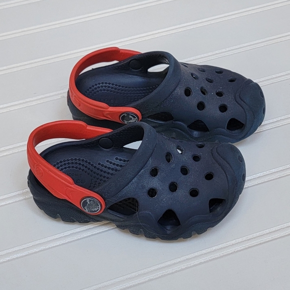 CROCS | Shoes | Crocs Navy Swiftwater Clogssandals | Poshmark
